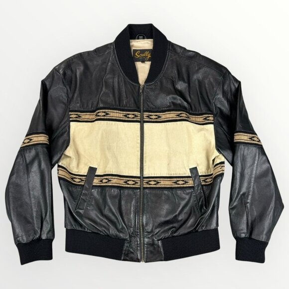 Scully | Jackets & Coats | Vintage Scully Mens Satin Lined Leather ...